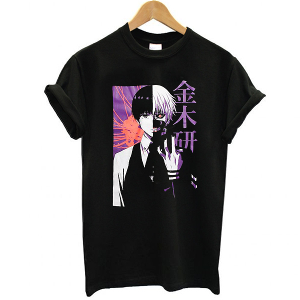 Tokyo Ghoul Kaneki Split Face t shirt Tokyo Ghoul Kaneki Split Face t shirt